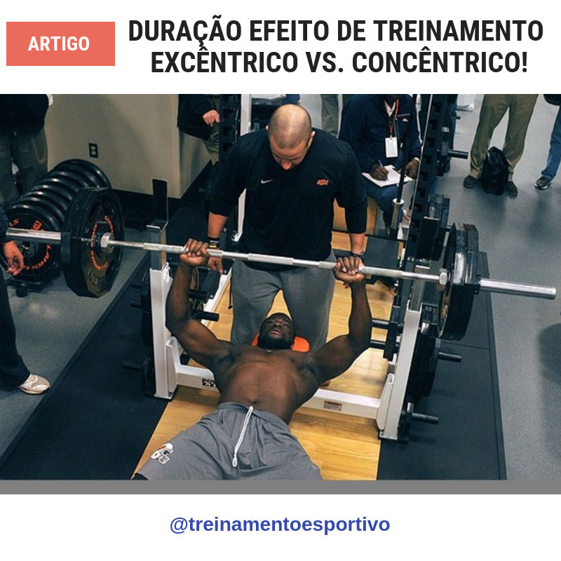 Duração do efeito de treinamento excêntrico vs concêntrico ...